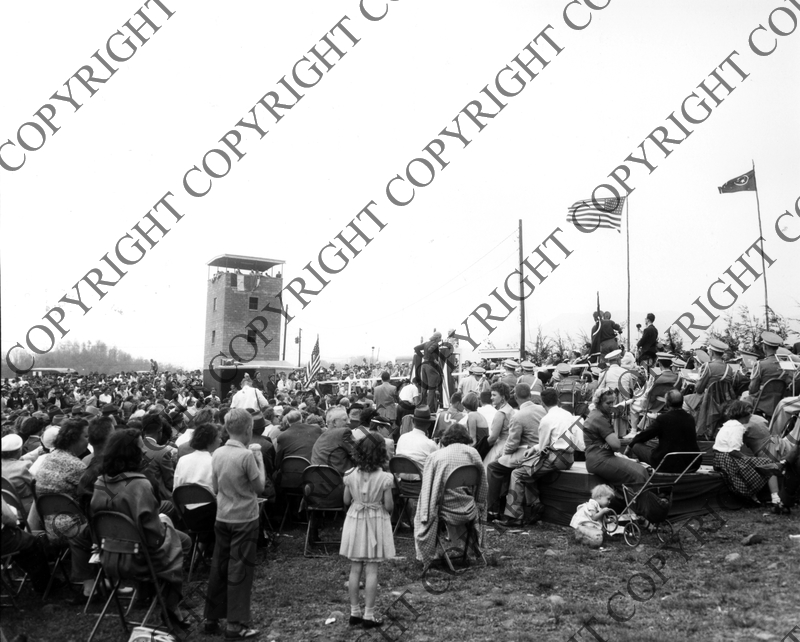 Former President Truman addresses crowd at the Ramps Festival in Cosby ...