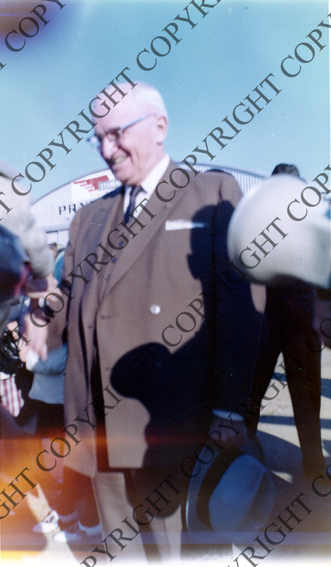 Former President Truman preparing to depart from Decatur, Alabama ...
