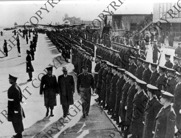 President Harry S. Truman and General Dwight D. Eisenhower at MATS ...
