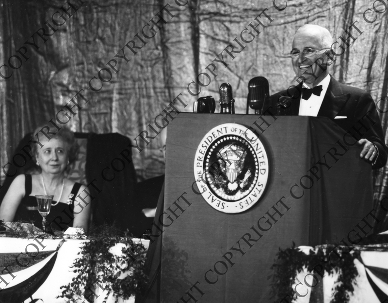President Truman Speaks at the Jefferson-Jackson Day Dinner | Harry S ...