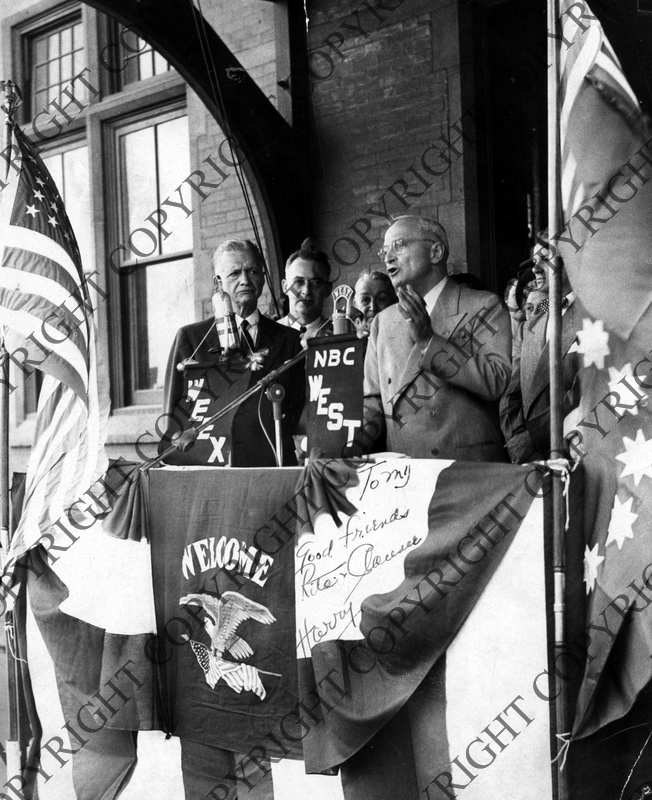 President Harry S. Truman on the Campaign Trail in Bethlehem ...