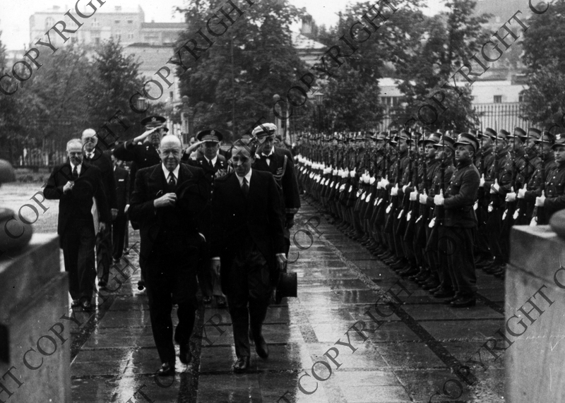 Ambassador Stanton Griffis En Route to Present his Credentials to the ...