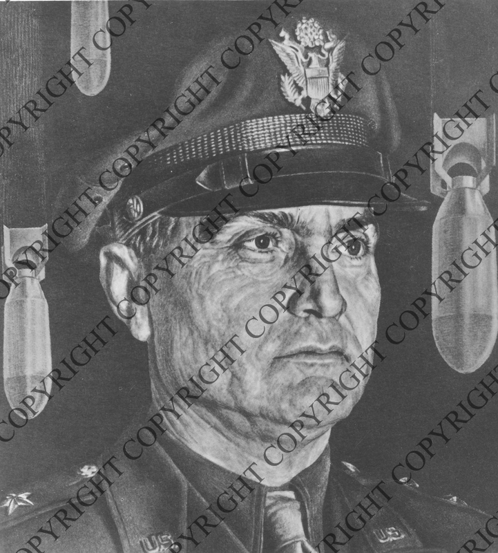 Sketch of Major General Ira C. Eaker | Harry S. Truman