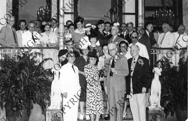 Stuart A. Rice and Halbert L. Dunn at Inter-American Statistical ...