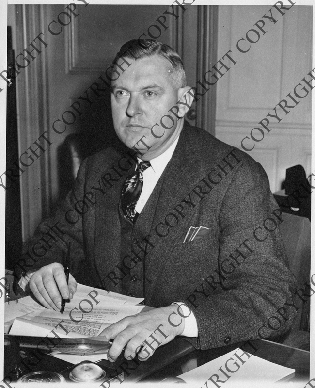 John R. Steelman Poses for a Photograph | Harry S. Truman