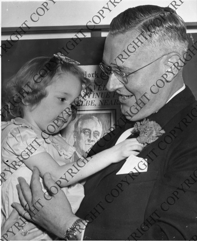 John R. Steelman at Showing of "The Roosevelt Story" | Harry S. Truman