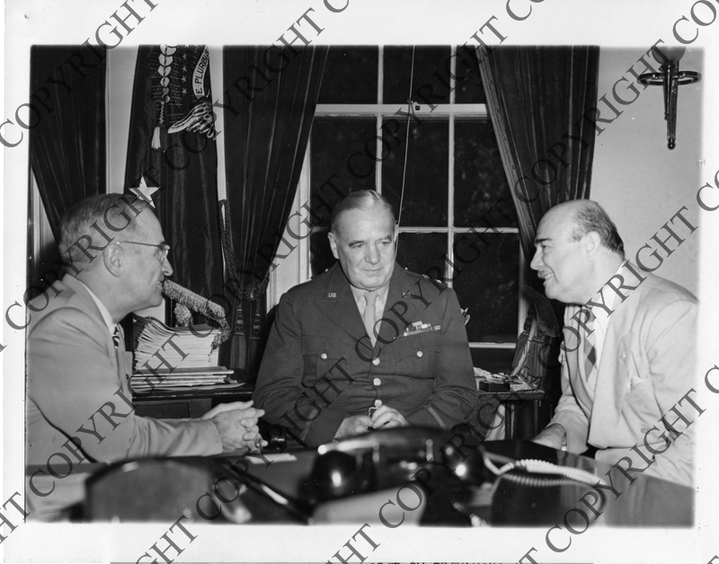 D-Day Advance Agent Honored by President Harry S. Truman | Harry S. Truman
