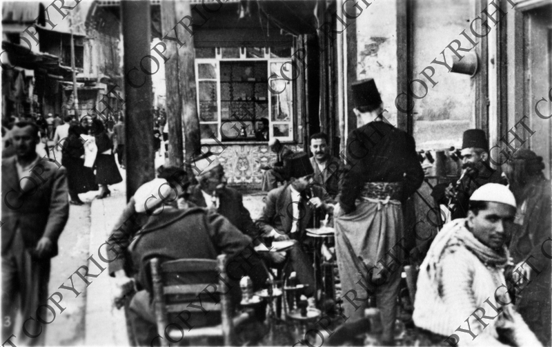 A Coffee House in Damascus, Syria | Harry S. Truman