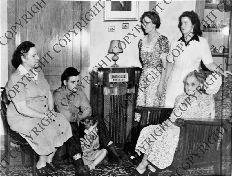 Members of Harry S. Truman's Family Listen to the Chicago Convention ...