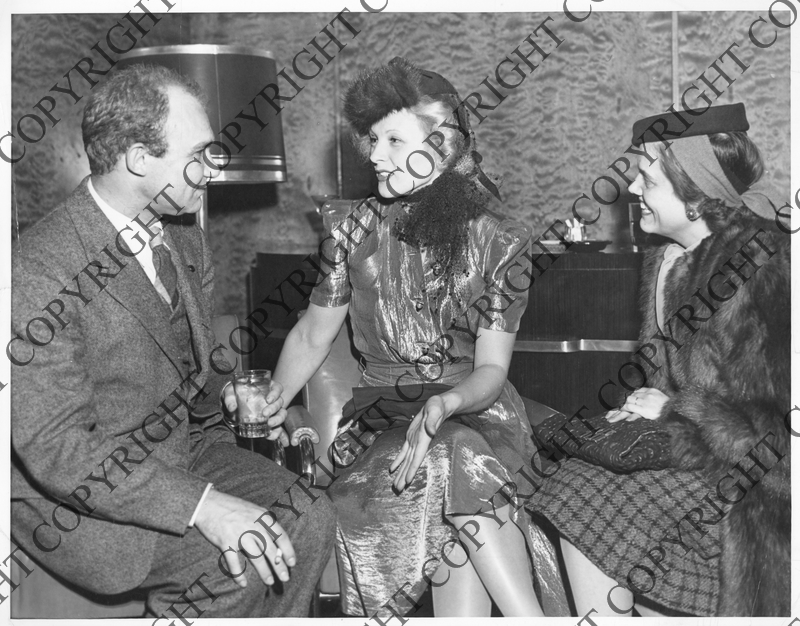 Bill Boehnel, Ilona Massey and Winifred Spear | Harry S. Truman