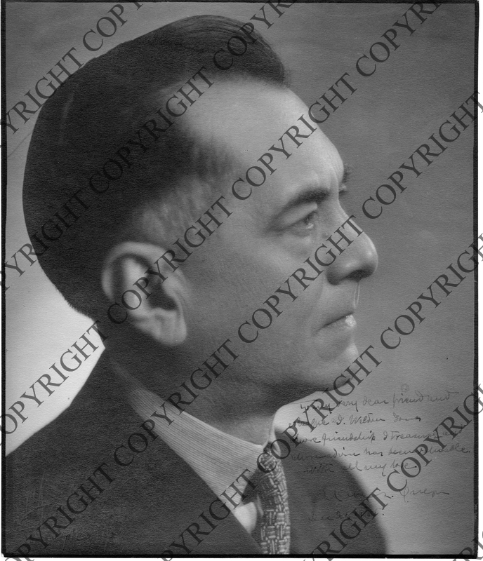 Portrait of Manuel L. Quezon, Second President of the Philippines ...
