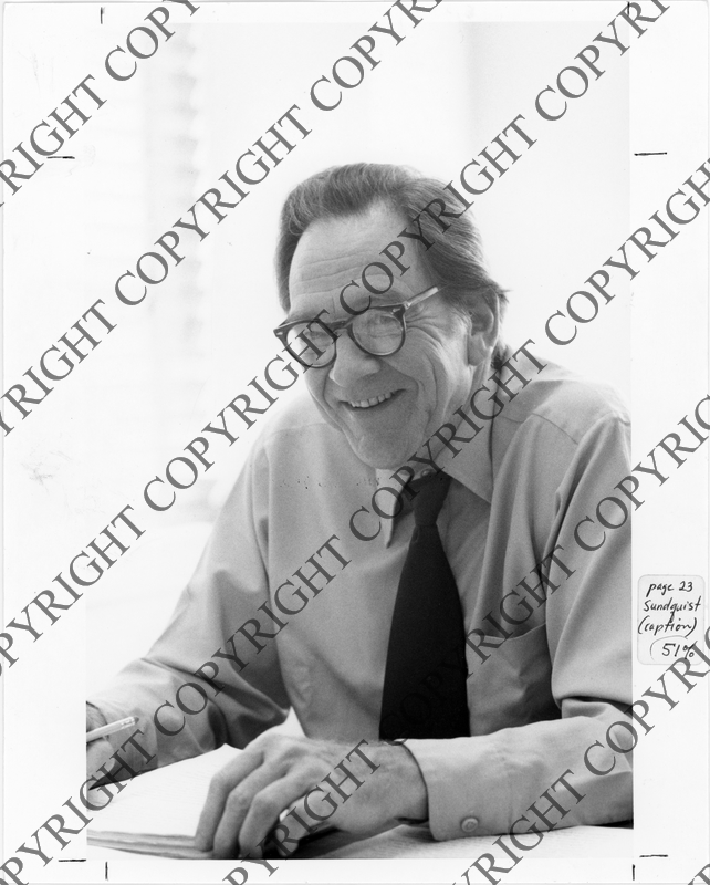 Portrait of James L. Sundquist | Harry S. Truman