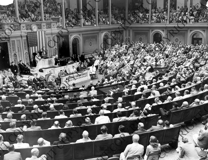 President Truman speaking to joint session of Congress | Harry S. Truman