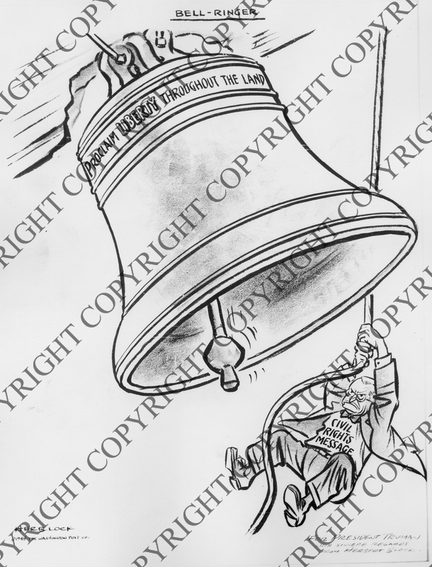 Bell-Ringer political cartoon | Harry S. Truman
