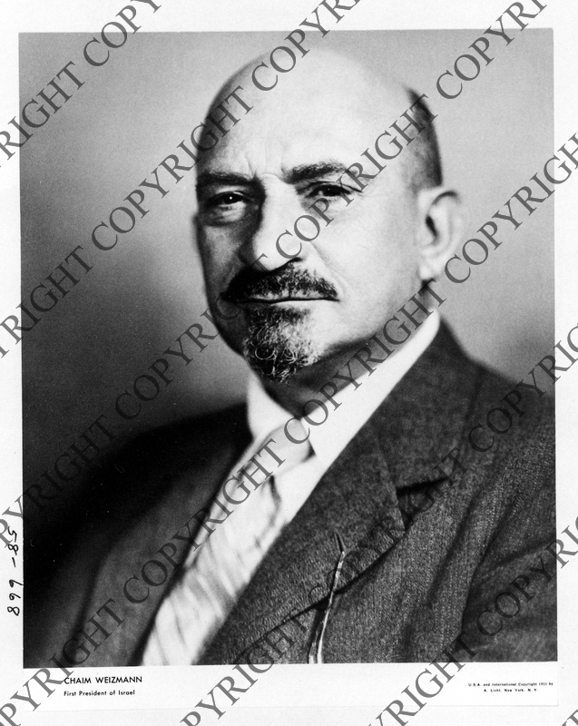 Portrait of Chaim Weizmann | Harry S. Truman