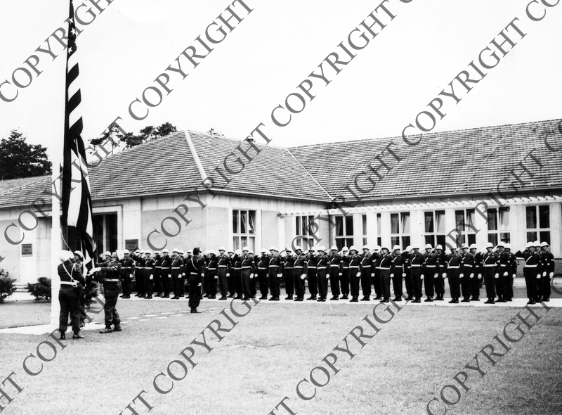 Military ceremony, Truman Hall | Harry S. Truman