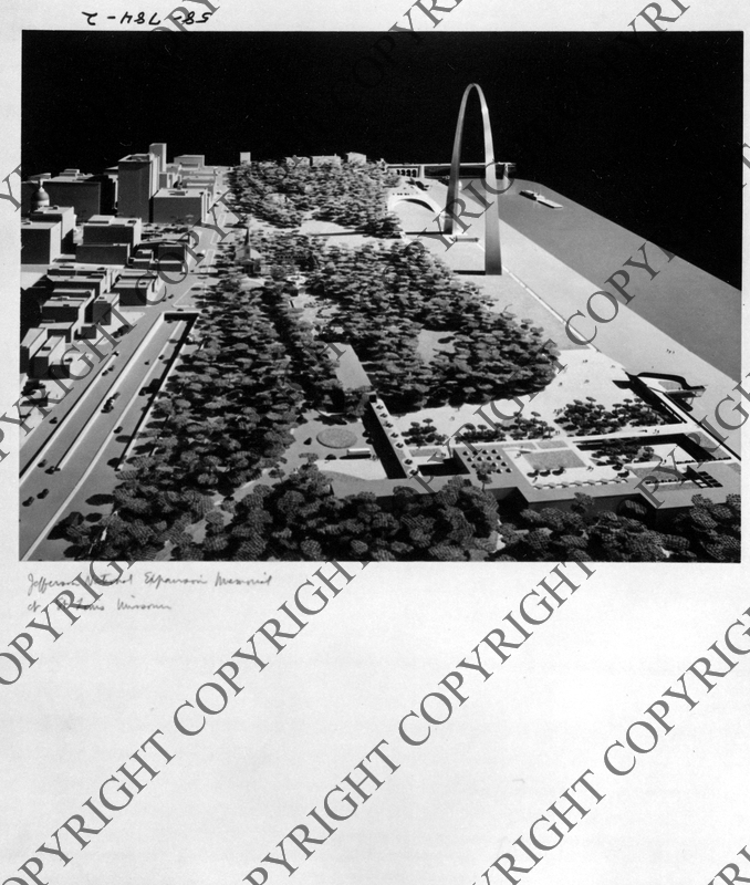 Model of Jefferson National Expansion Memorial | Harry S. Truman