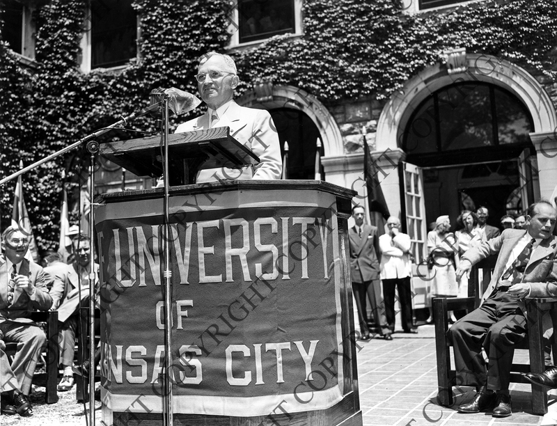 Truman making a speech | Harry S. Truman
