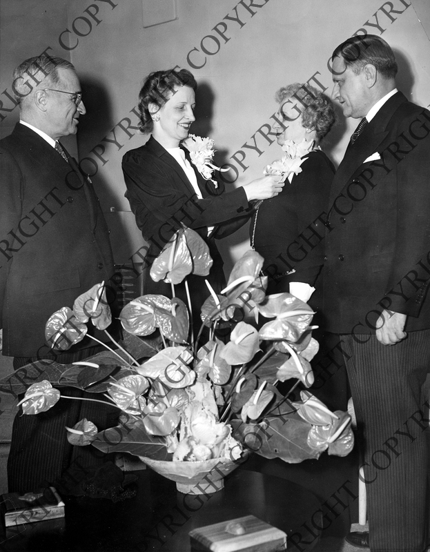 President and Mrs. Truman honored by the Congressional Club | Harry S ...