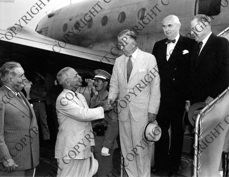 President Truman greeting Marshall | Harry S. Truman