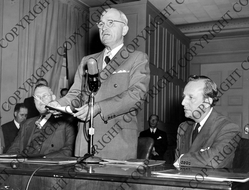 Truman addressing food committee | Harry S. Truman