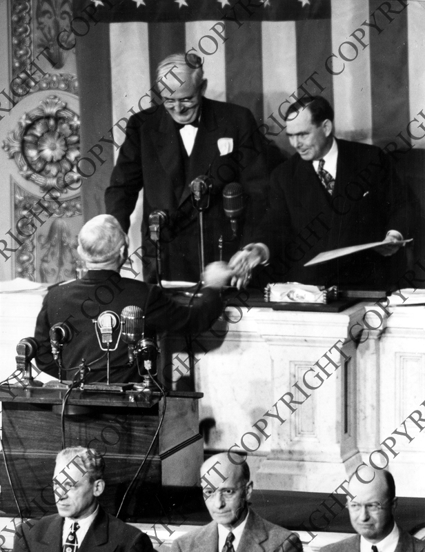 Harry S. Truman giving a speech to Congress | Harry S. Truman