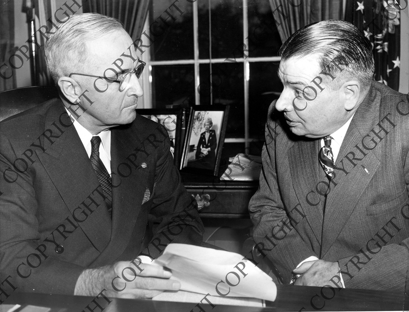 Harry S. Truman with Carl R. Gray | Harry S. Truman