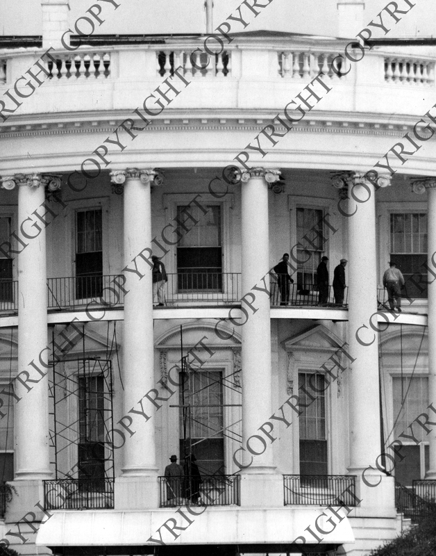 Construction of the Truman balcony on the White House | Harry S. Truman