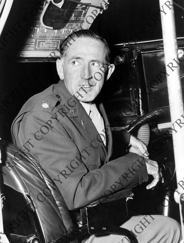 Lt. Col. Williams in the "Sacred Cow" | Harry S. Truman