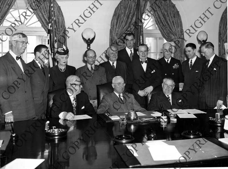 Truman with Board of Trustees of FDR Memorial Foundation | Harry S. Truman
