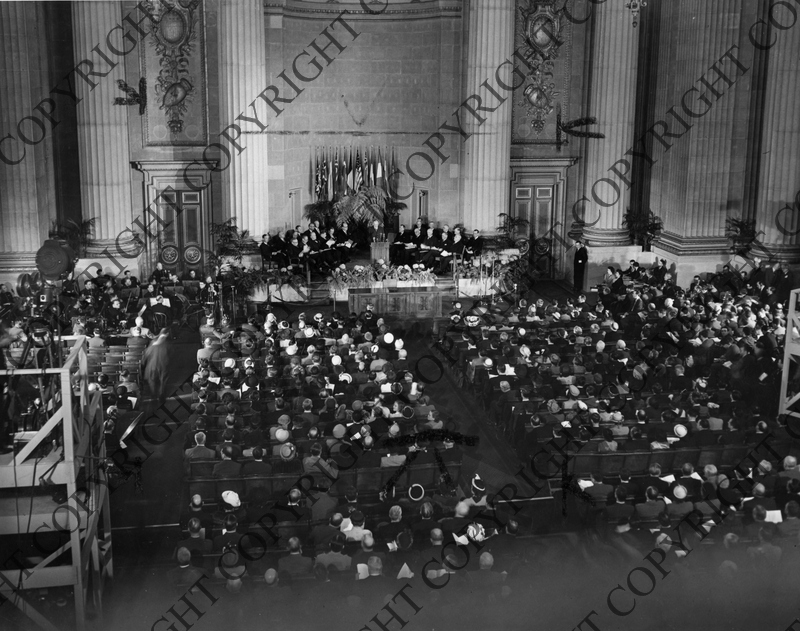 Opening ceremony of the signing of the North Atlantic Treaty ...