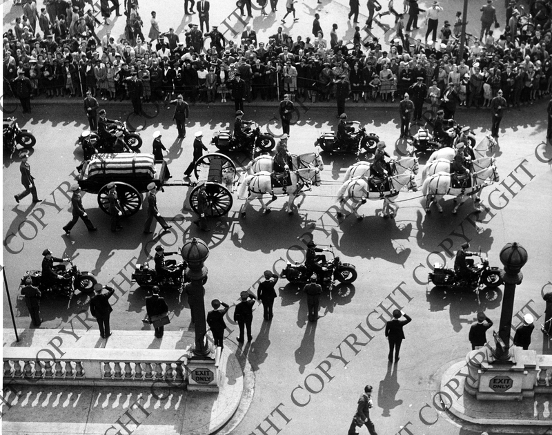 Funeral procession of President Roosevelt | Harry S. Truman