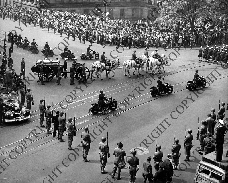 Funeral procession of President Roosevelt | Harry S. Truman