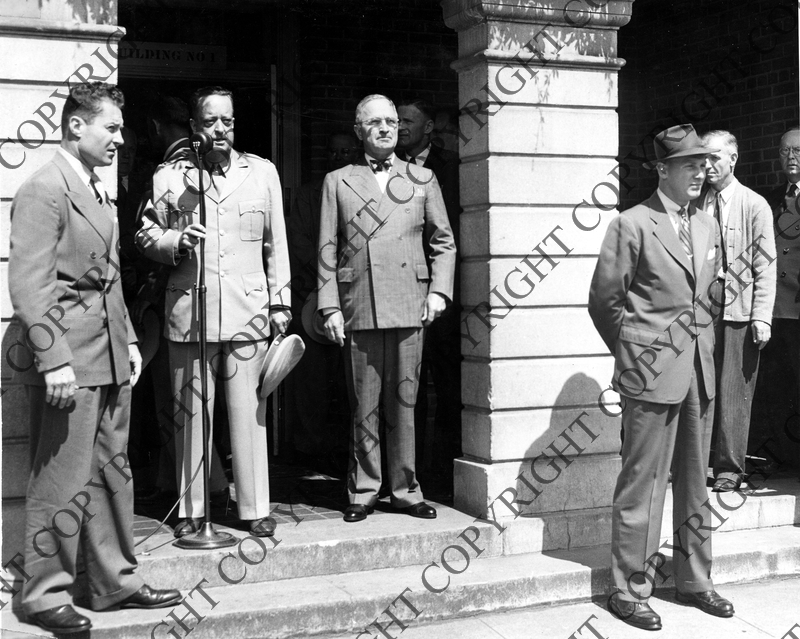 President Truman and officer | Harry S. Truman