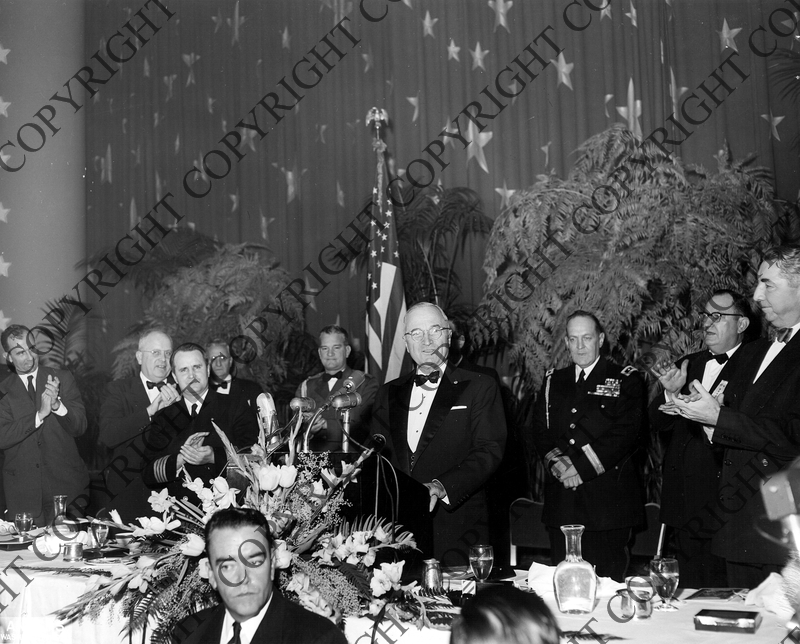 President Truman at VFW dinner for Congress members | Harry S. Truman