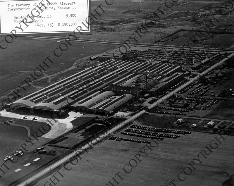 Beechcraft aircraft factory in Wichita, Kansas | Harry S. Truman