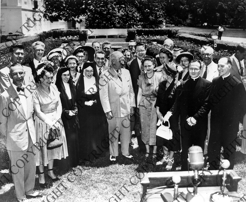 Truman with others at the White House | Harry S. Truman