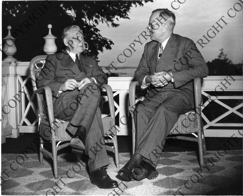 Governor Mon Wallgren and President Harry S. Truman | Harry S. Truman