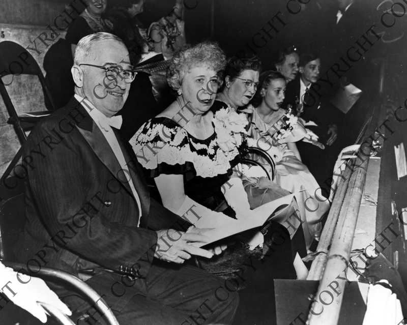 President and Mrs. Truman at inaugural ball | Harry S. Truman