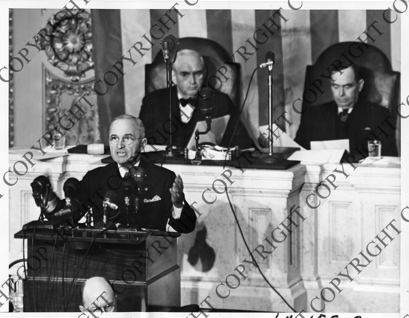 Delivering the State of the Union Address to the 80th Congress | Harry ...