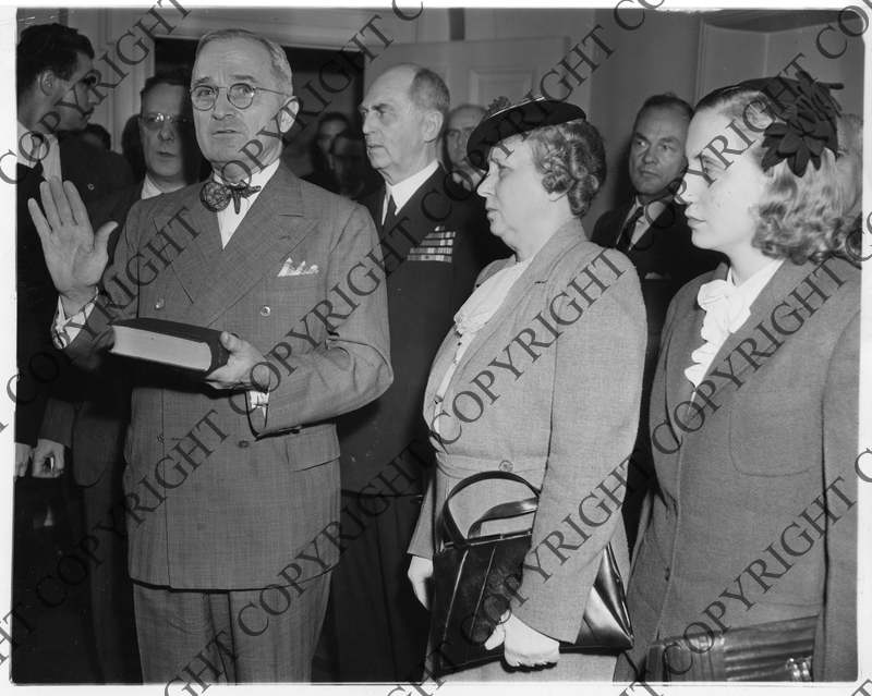 Vice President Harry S. Truman is Sworn in as President | Harry S. Truman