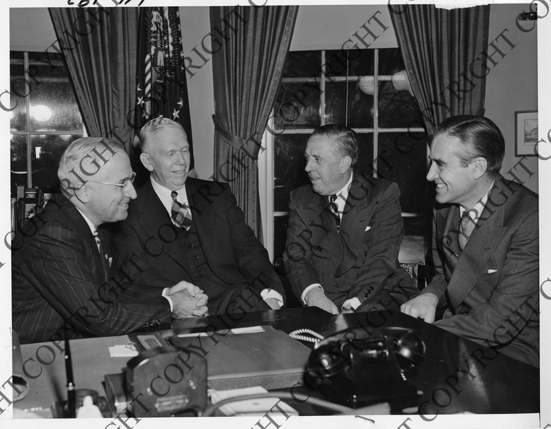 President Harry S. Truman Meets Marshall Plan Advisors | Harry S. Truman