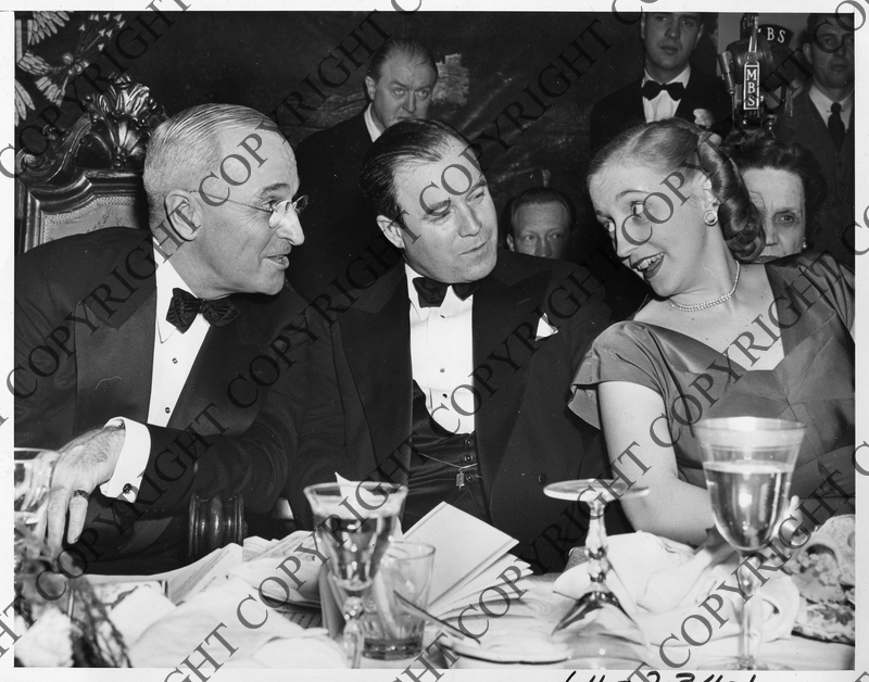 President Harry S. Truman Attends Jefferson-Jackson Day Dinner | Harry ...
