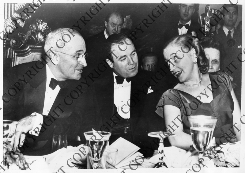 President Harry S. Truman and Margaret Truman Attend Jefferson-Jackson ...