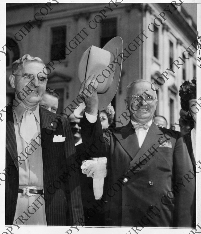 President Harry S. Truman with a Beaver Hat | Harry S. Truman