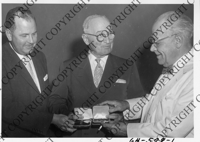 Former President Harry S. Truman Receives Gold Key | Harry S. Truman