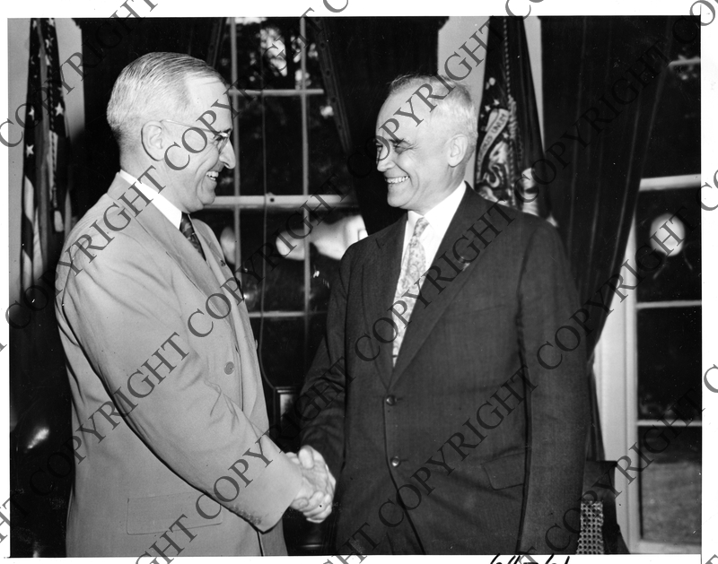 President Harry S. Truman with Harold Burton | Harry S. Truman