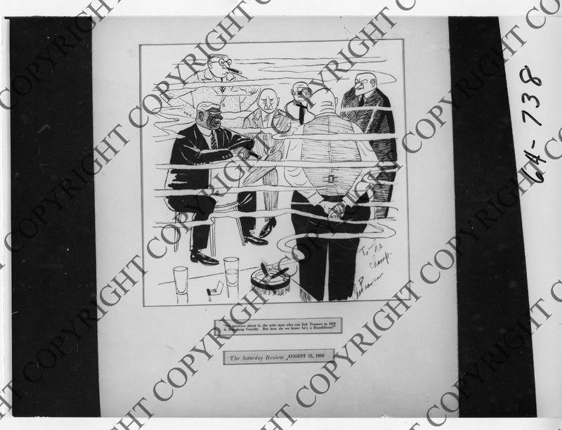 Political Cartoon by Charles Pearson | Harry S. Truman