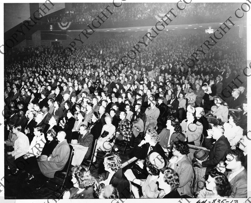 A View of the Crowd in Gary, Indiana | Harry S. Truman