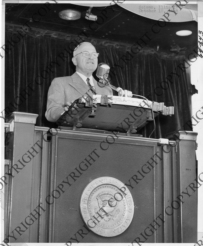 President Harry S. Truman Gives a Rear Platform Speech | Harry S. Truman